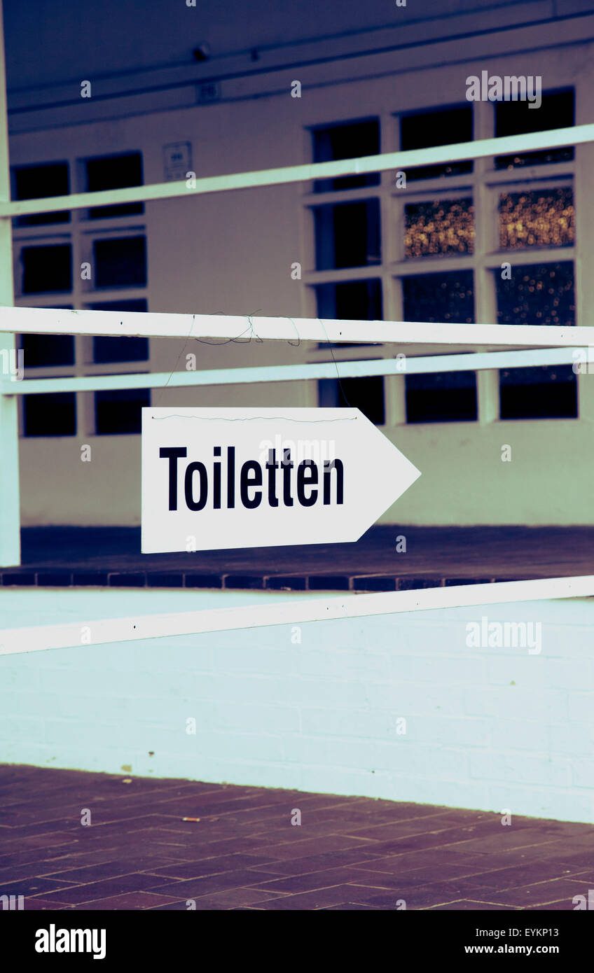 Toilet Sign Arrow Direction High Resolution Stock Photography and ...