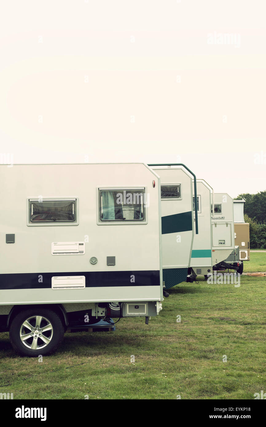 Camping, caravan, camper Stock Photo - Alamy