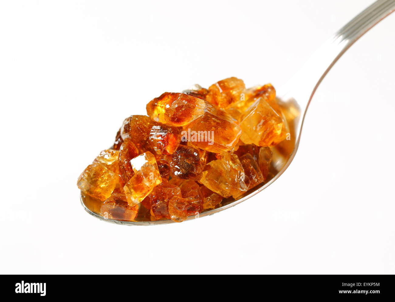Brown rock candy with fine caramel flavor Stock Photo - Alamy