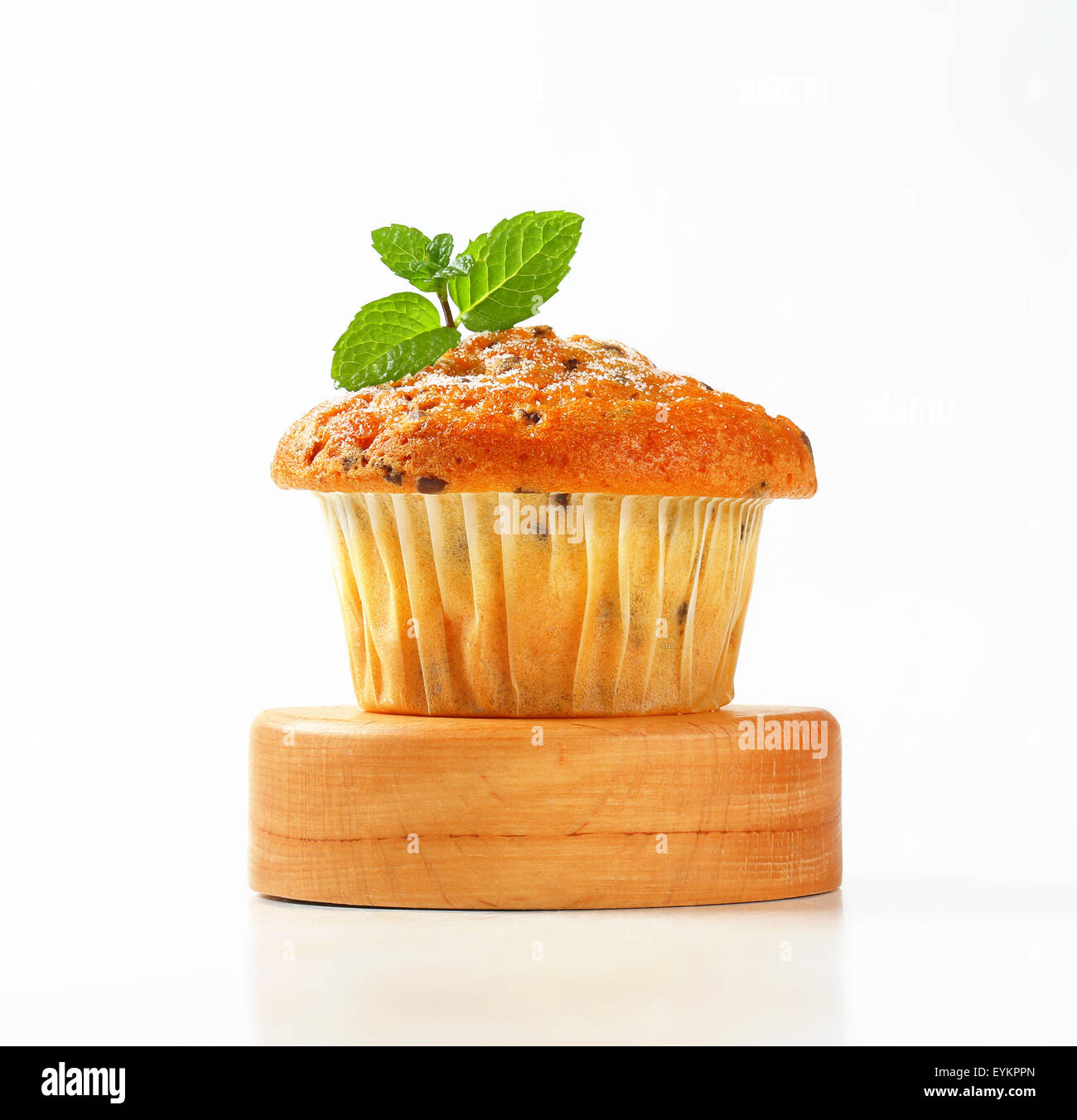 Two chocolate chip muffins hi-res stock photography and images - Alamy