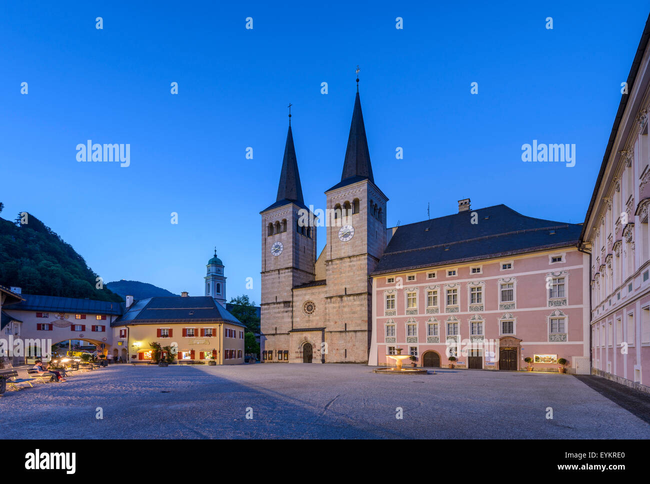 Germany, Bavaria, Upper Bavaria, Berchtesgadener country, Berchtesgaden ...