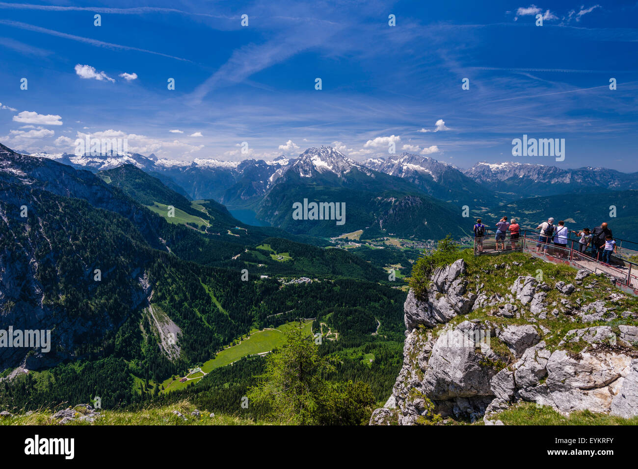 Germany, Bavaria, Upper Bavaria, 'Berchtesgadener Land' (district ...