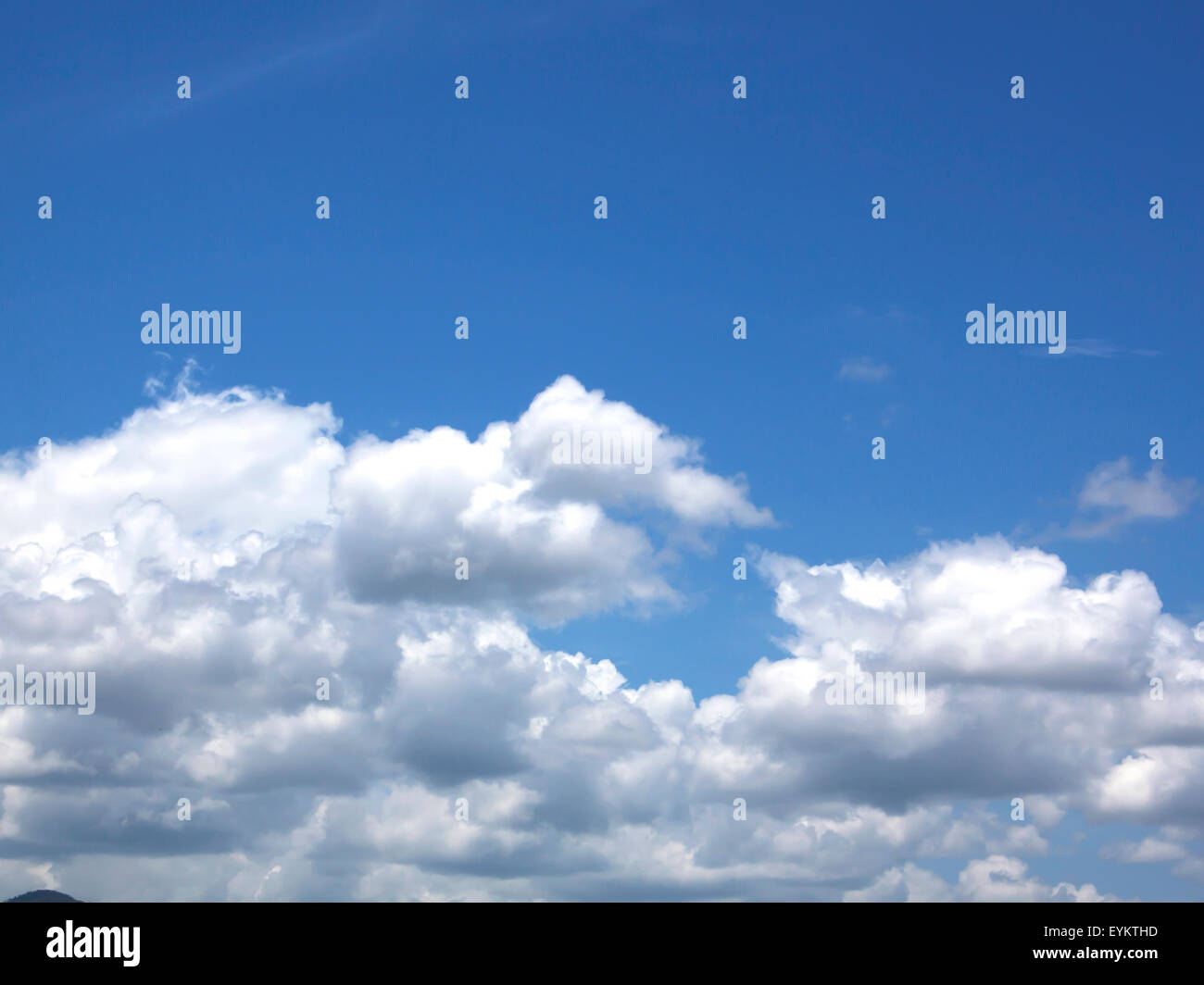 Blue sky fresh air nature abstract background ozone Stock Photo - Alamy