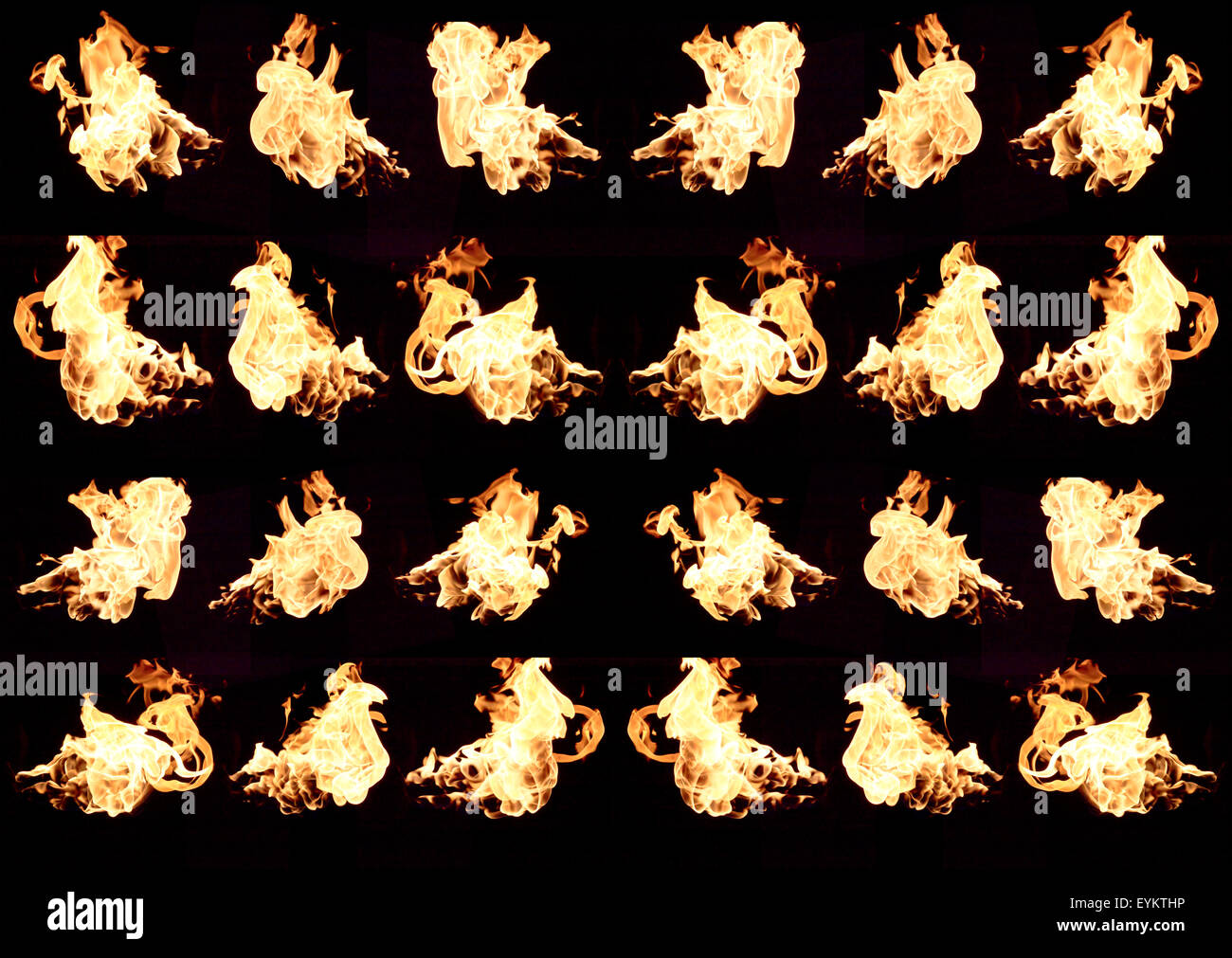 fire and flame pattern background red heat Stock Photo - Alamy