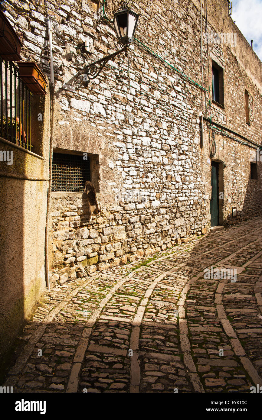 Erice, Sicily, Italy Stock Photo - Alamy