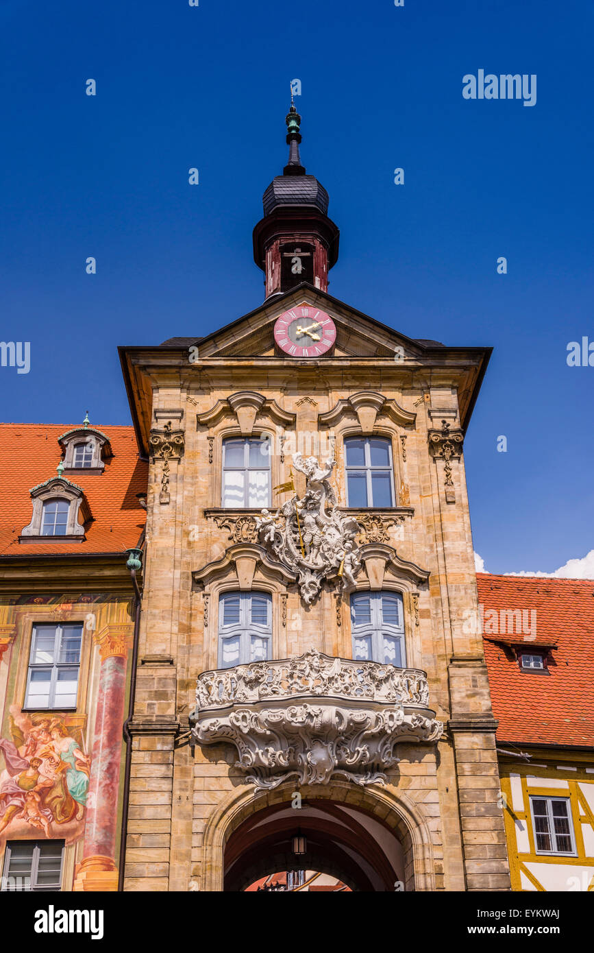 Germany, Bavaria, Upper Franconia, Frankish Switzerland, Bamberg, Old ...
