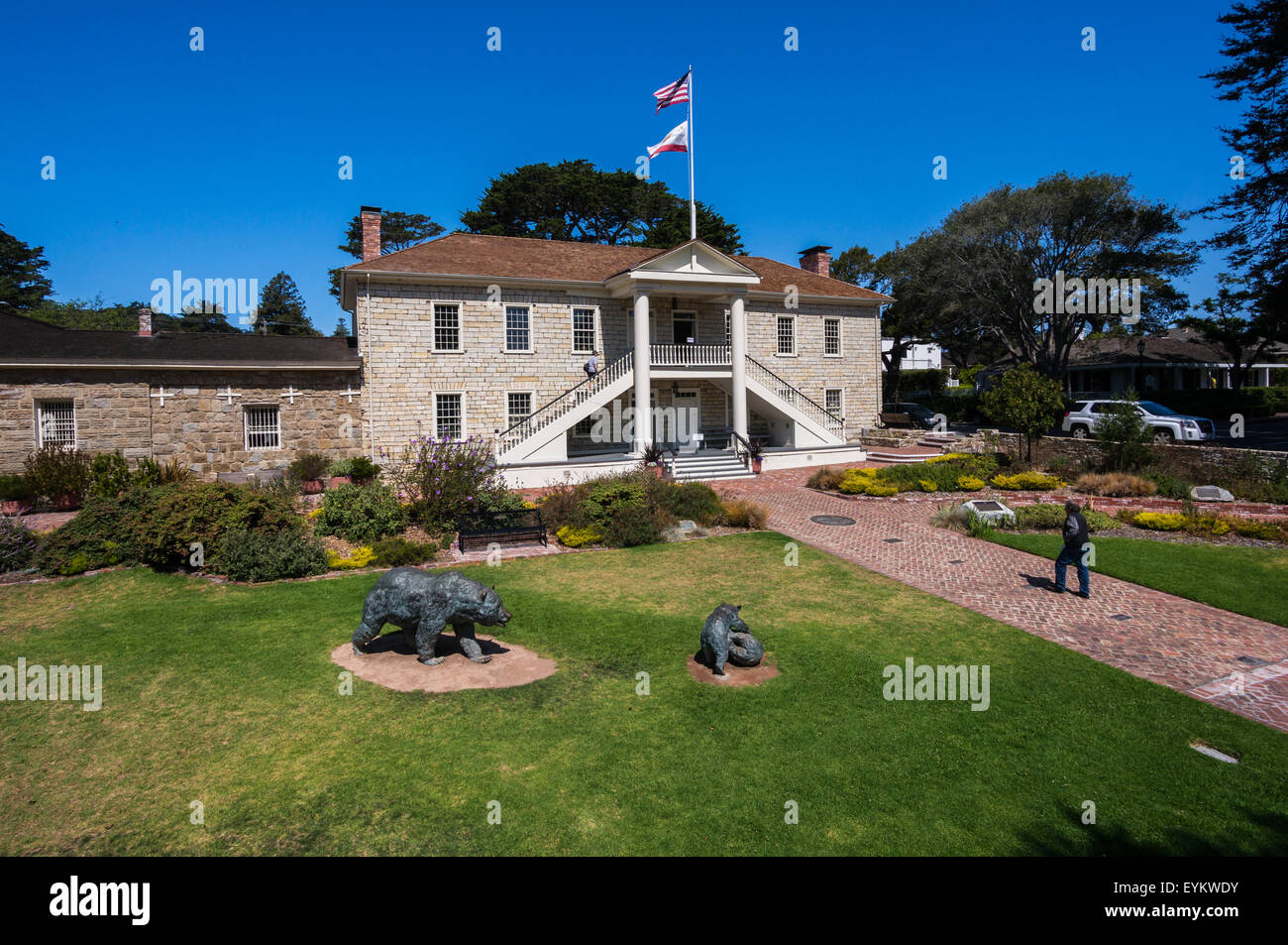 Colton Hall, Monterey, CA Stock Photo - Alamy