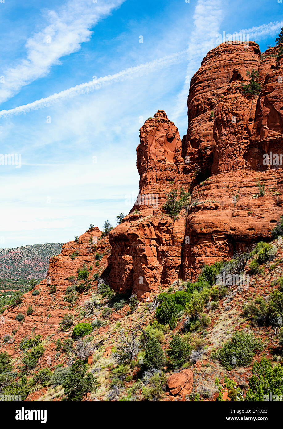 The red rock landscape in Sedona Stock Photo - Alamy
