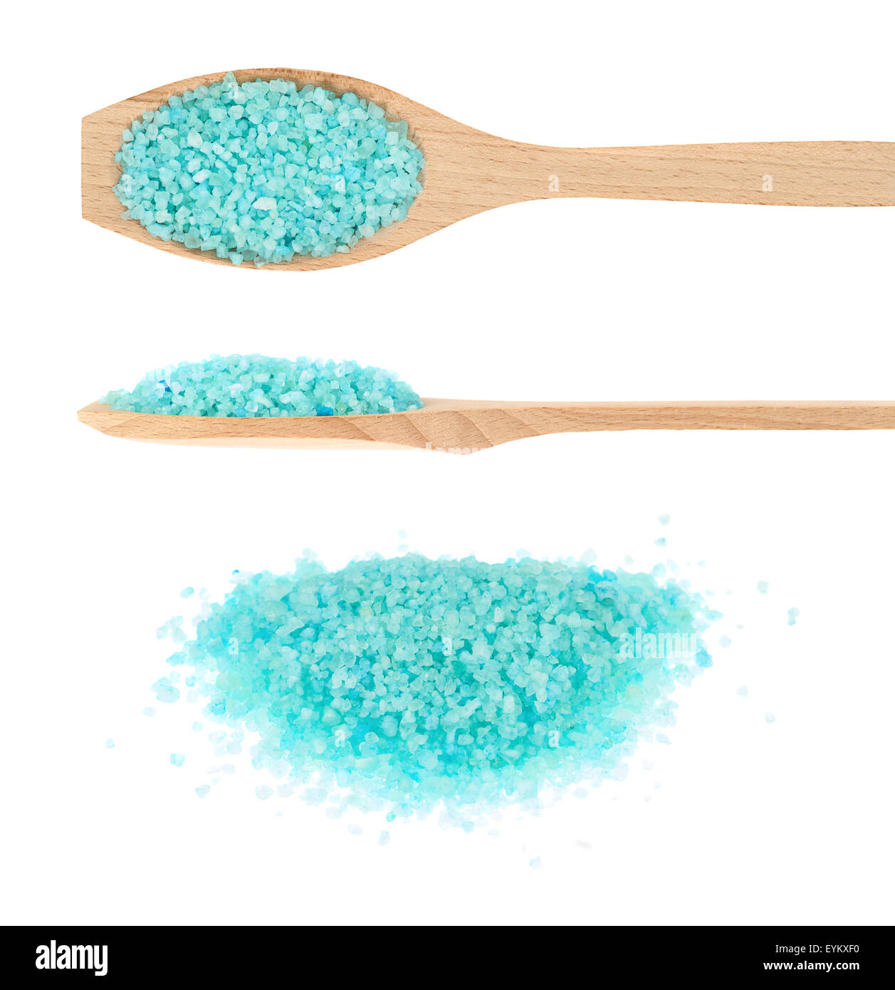 Green bath salt in Cut Out Stock Images & Pictures - Alamy