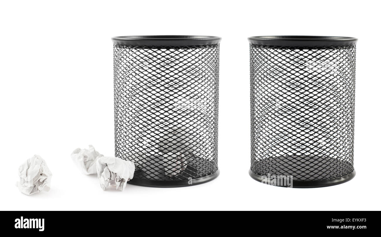 Crumpled paper trash and stationary hi-res stock photography and images ...