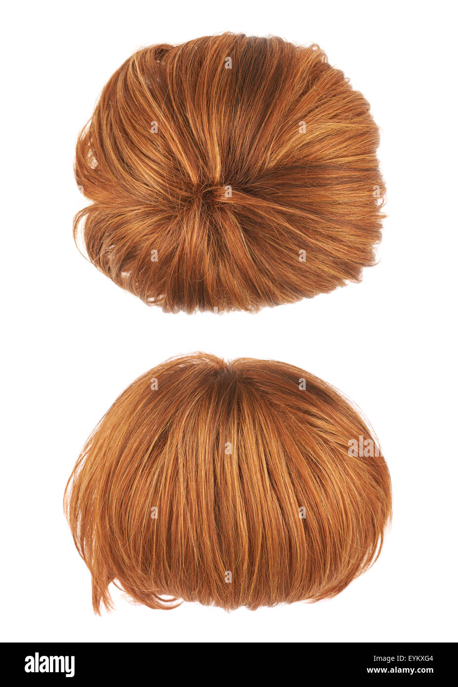 Hair wig isolated Stock Photo - Alamy