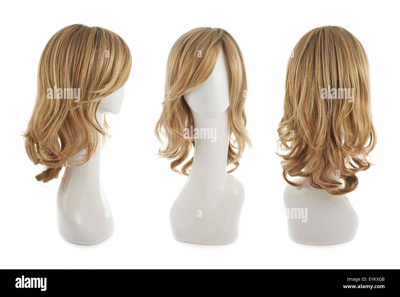 Hair wig over the mannequin head Stock Photo - Alamy