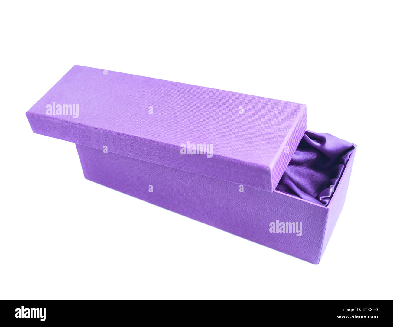 Tall gift box isolated Stock Photo - Alamy