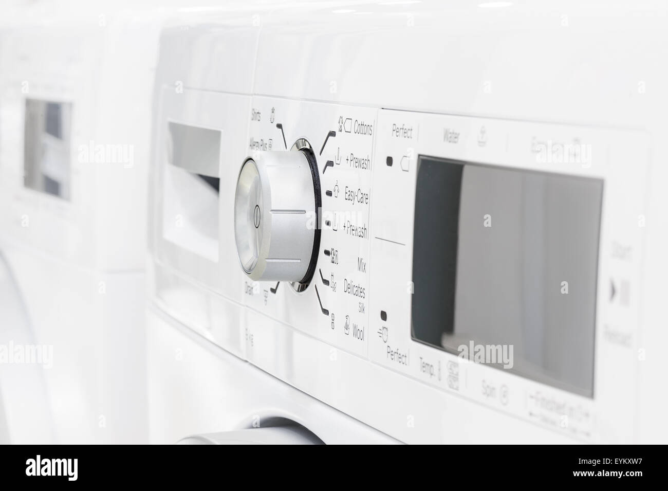 Modern washing machine control dashboard hi-res stock photography and ...