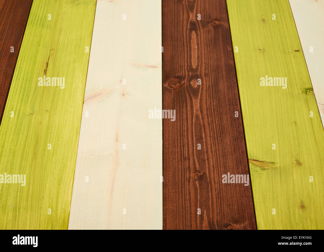 Paint coated wooden boards Stock Photo - Alamy
