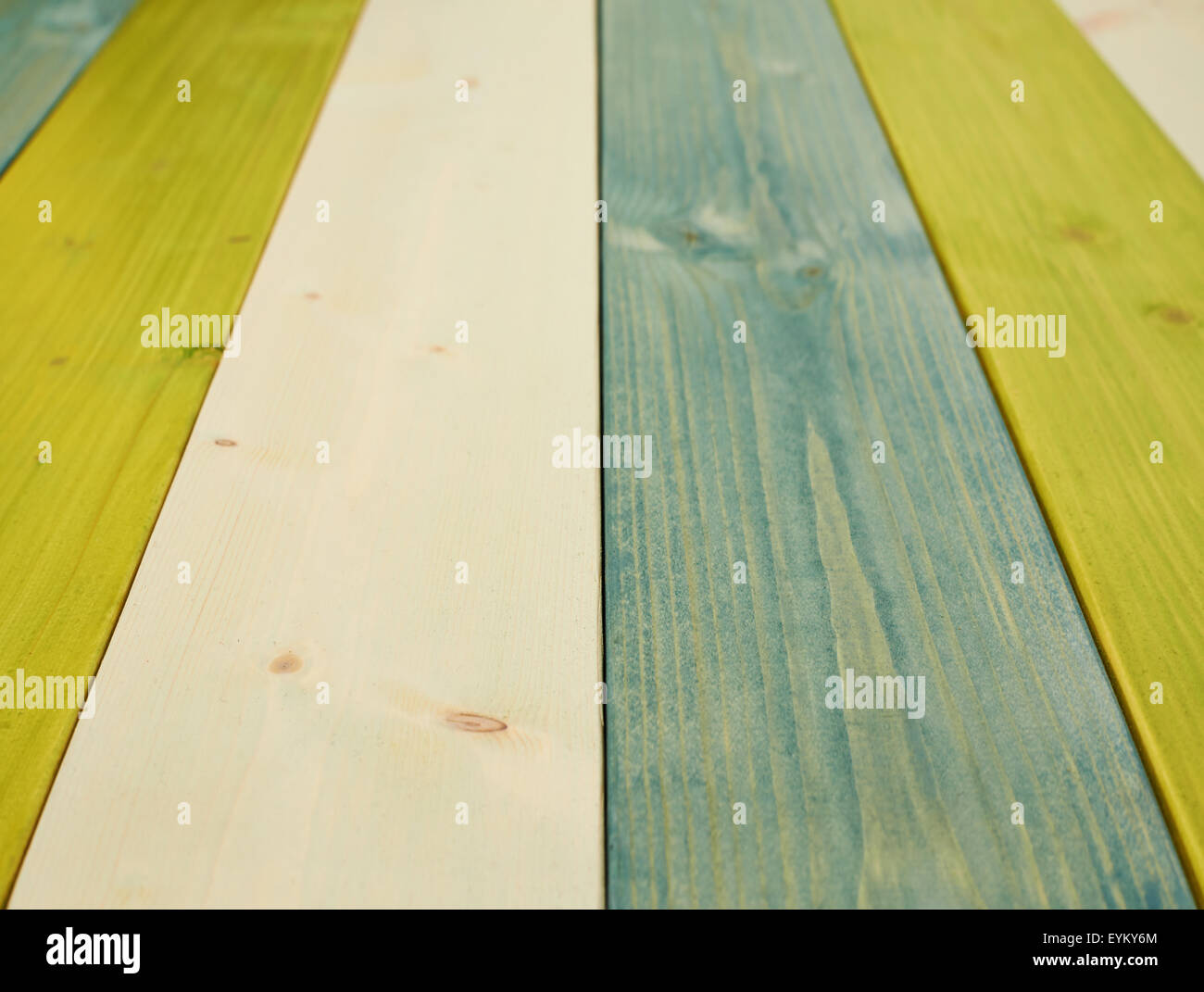 Paint coated wooden boards Stock Photo - Alamy