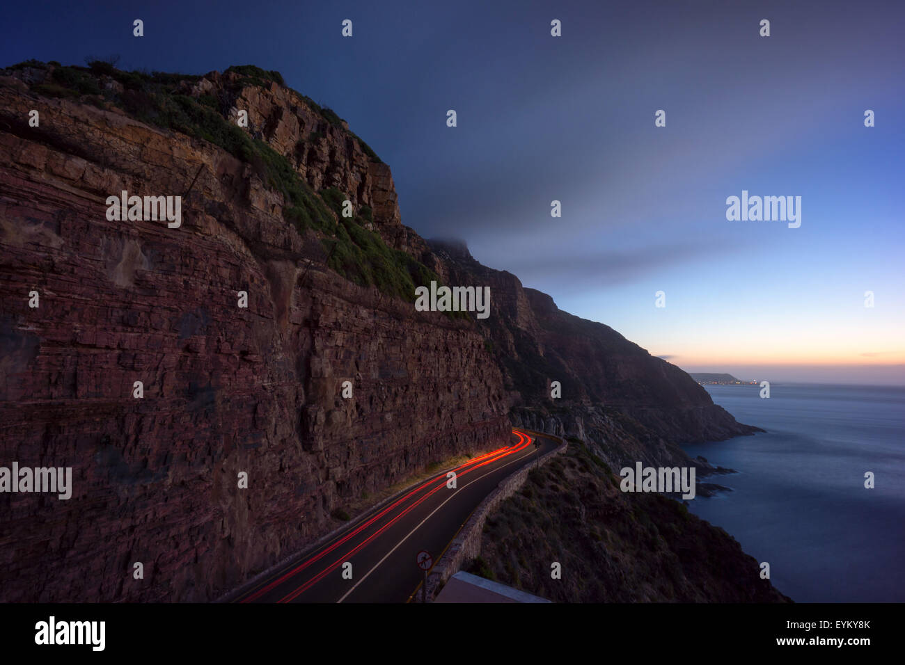 South Africa, cape half island, Chapman's Peak drive Stock Photo - Alamy