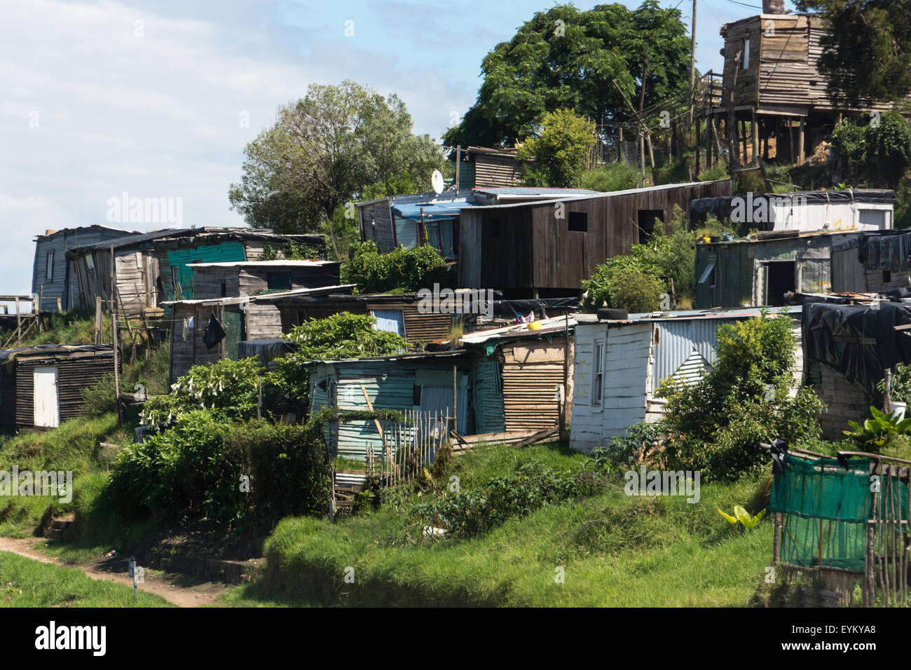 South Africa, slums Stock Photo - Alamy