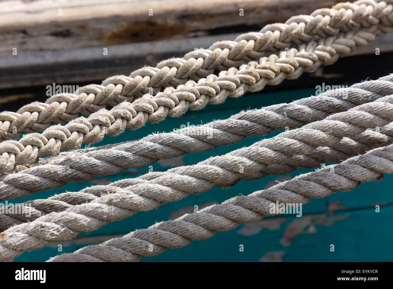 Symbolic picture, ropes Stock Photo - Alamy