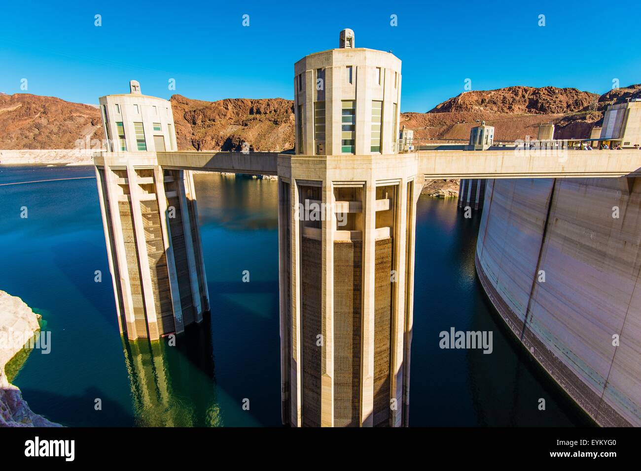 Inside Hoover Dam Intake Towers