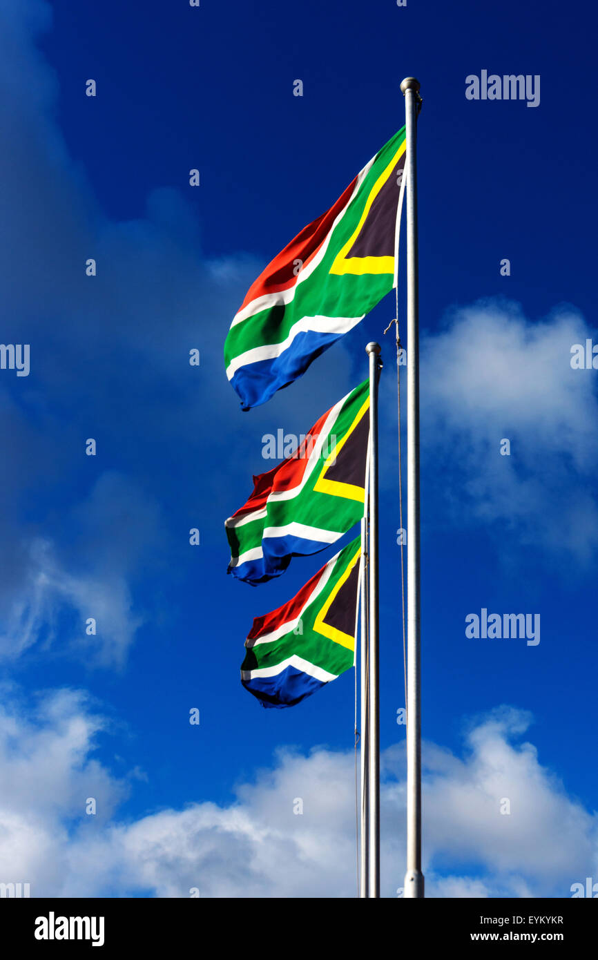 South Africa, flags Stock Photo - Alamy