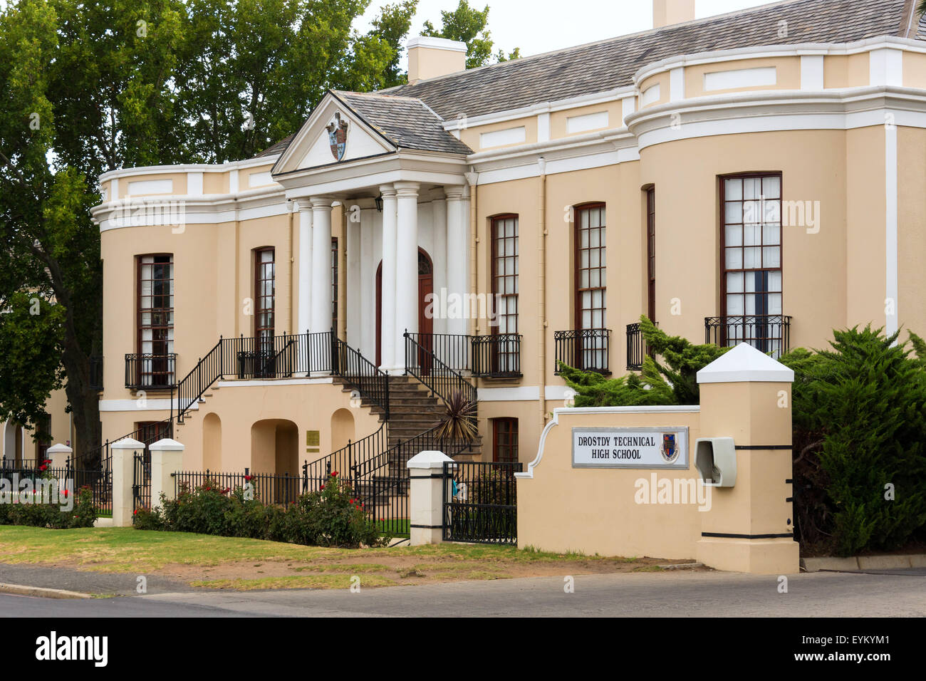 South Africa, Worcester, Old Drostdy Stock Photo - Alamy