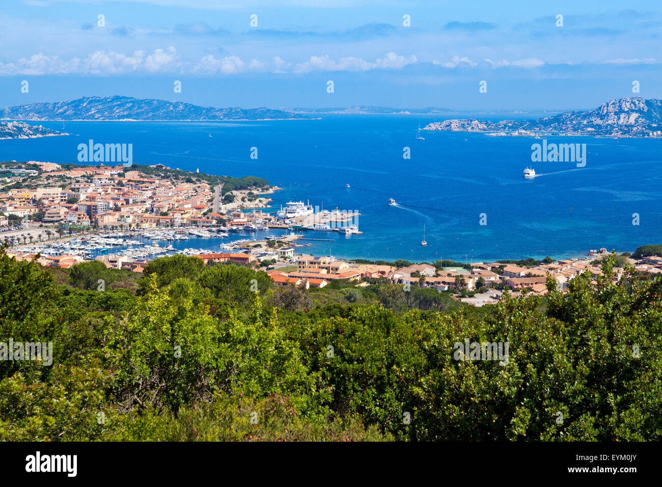 Port Palau, Italy, island, Sardinia Stock Photo - Alamy