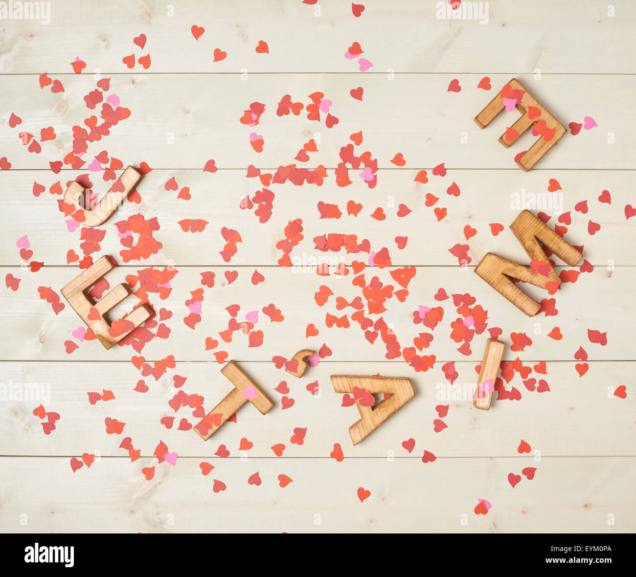 I love you composition Stock Photo - Alamy