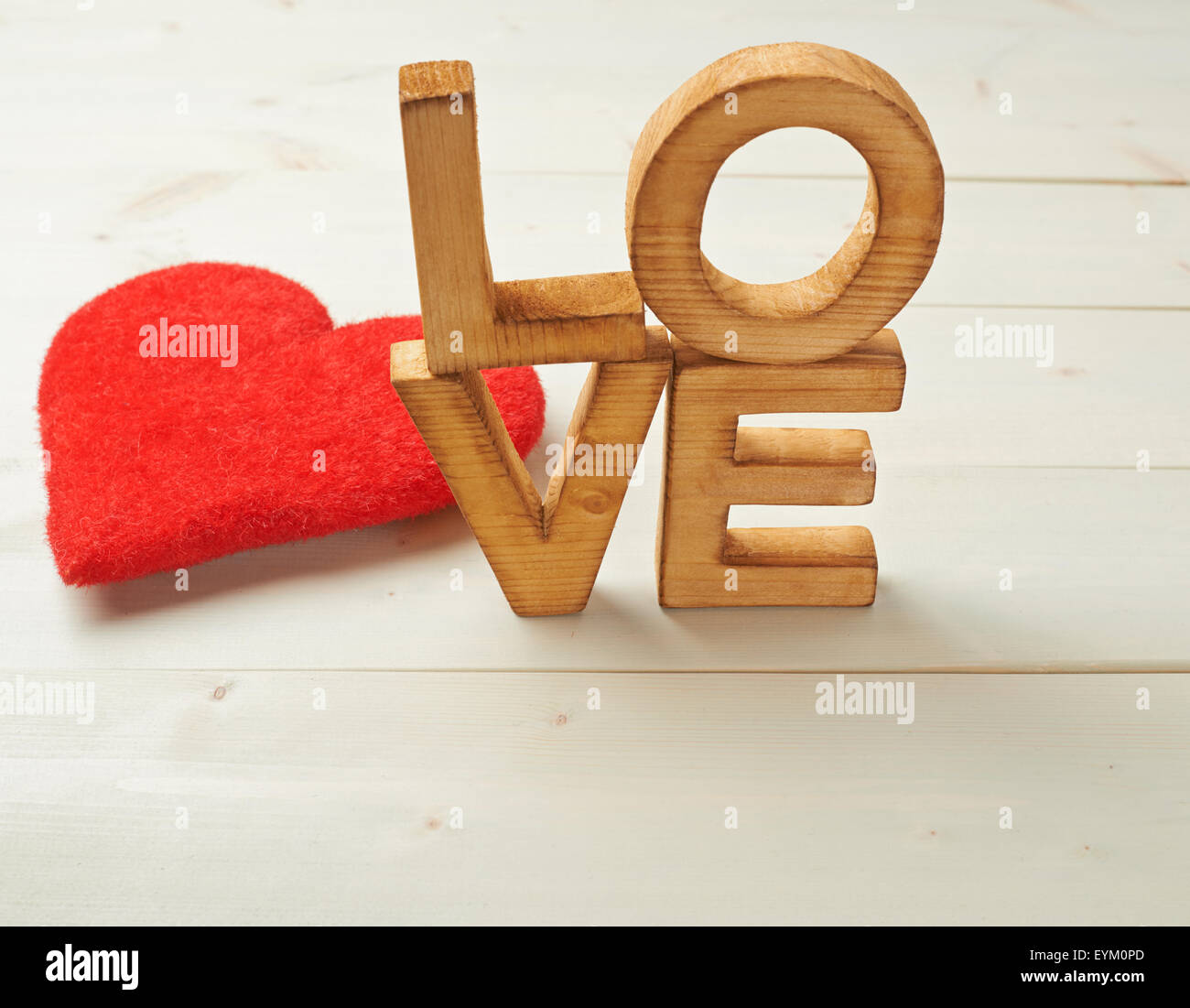 Word Love composition Stock Photo - Alamy