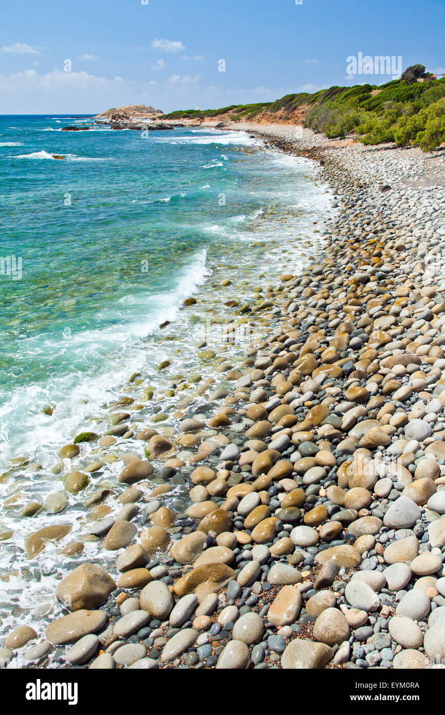 Sardinia, bay at Capo Pecora Stock Photo - Alamy
