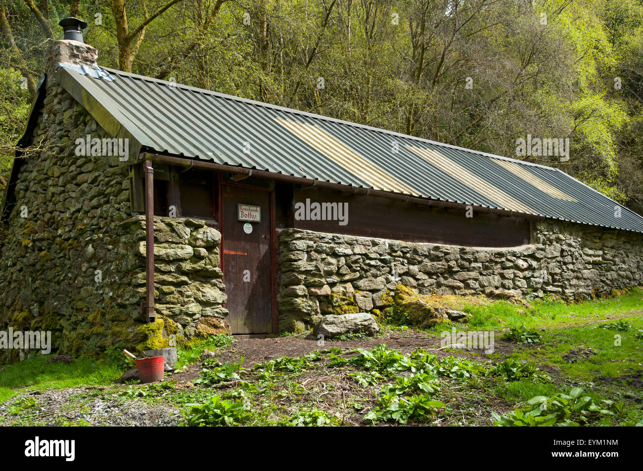 Rowchoish Bothy near Rowardennan eastern side of Loch Lomond ...