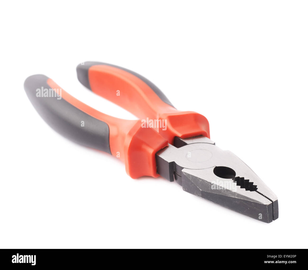Metal pliers tool isolated Stock Photo - Alamy