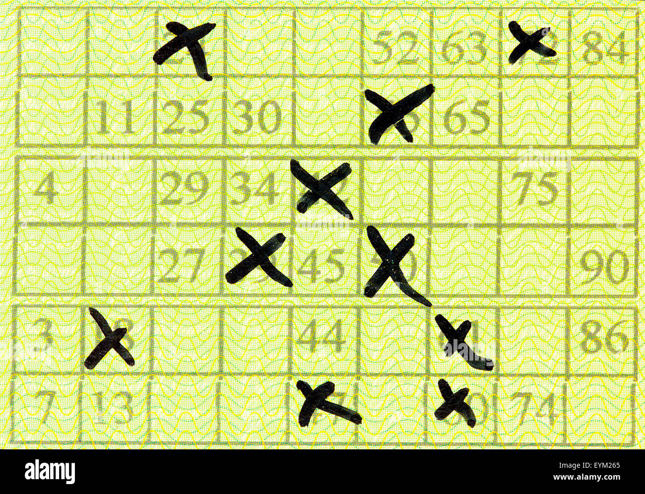 Ticket number hi-res stock photography and images - Alamy