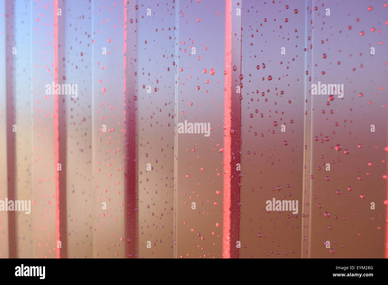 Diagonal pattern of metal profile Stock Photo - Alamy