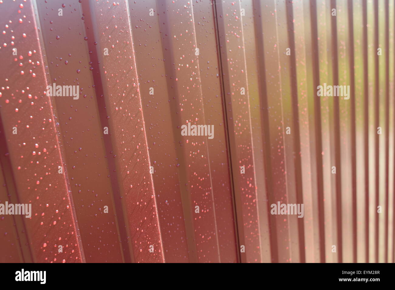 Diagonal pattern of metal profile Stock Photo - Alamy