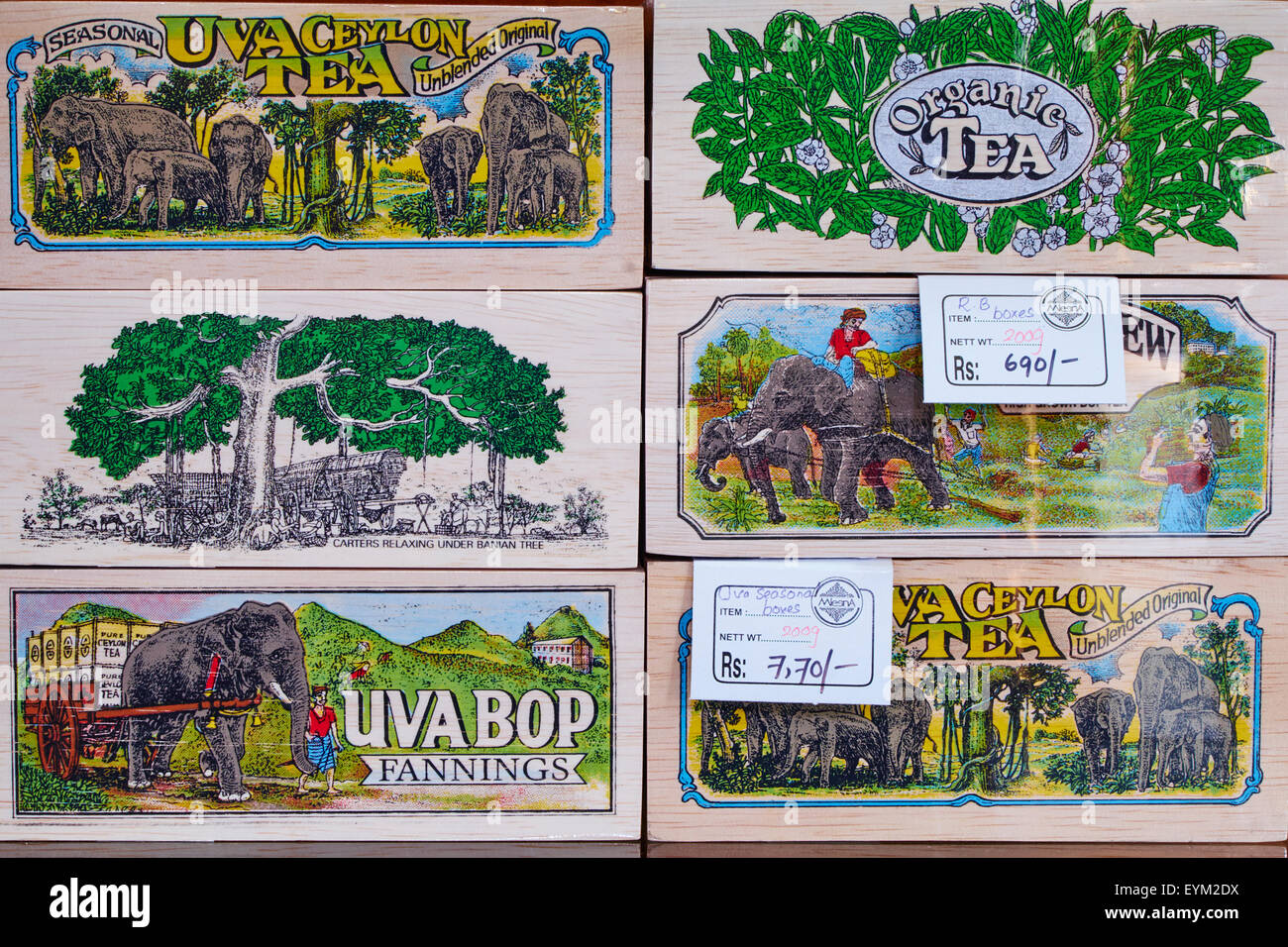 Sri Lanka, Ceylon, Central Province, Nuwara Eliya, tea shop Stock Photo ...