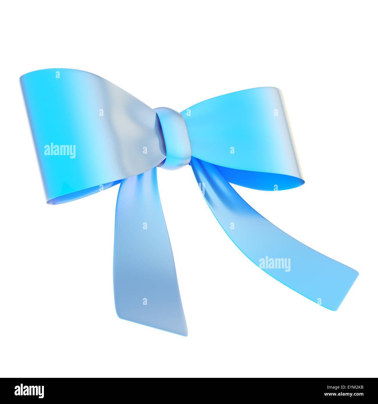 Decorational ribbon bow isolated Stock Photo - Alamy