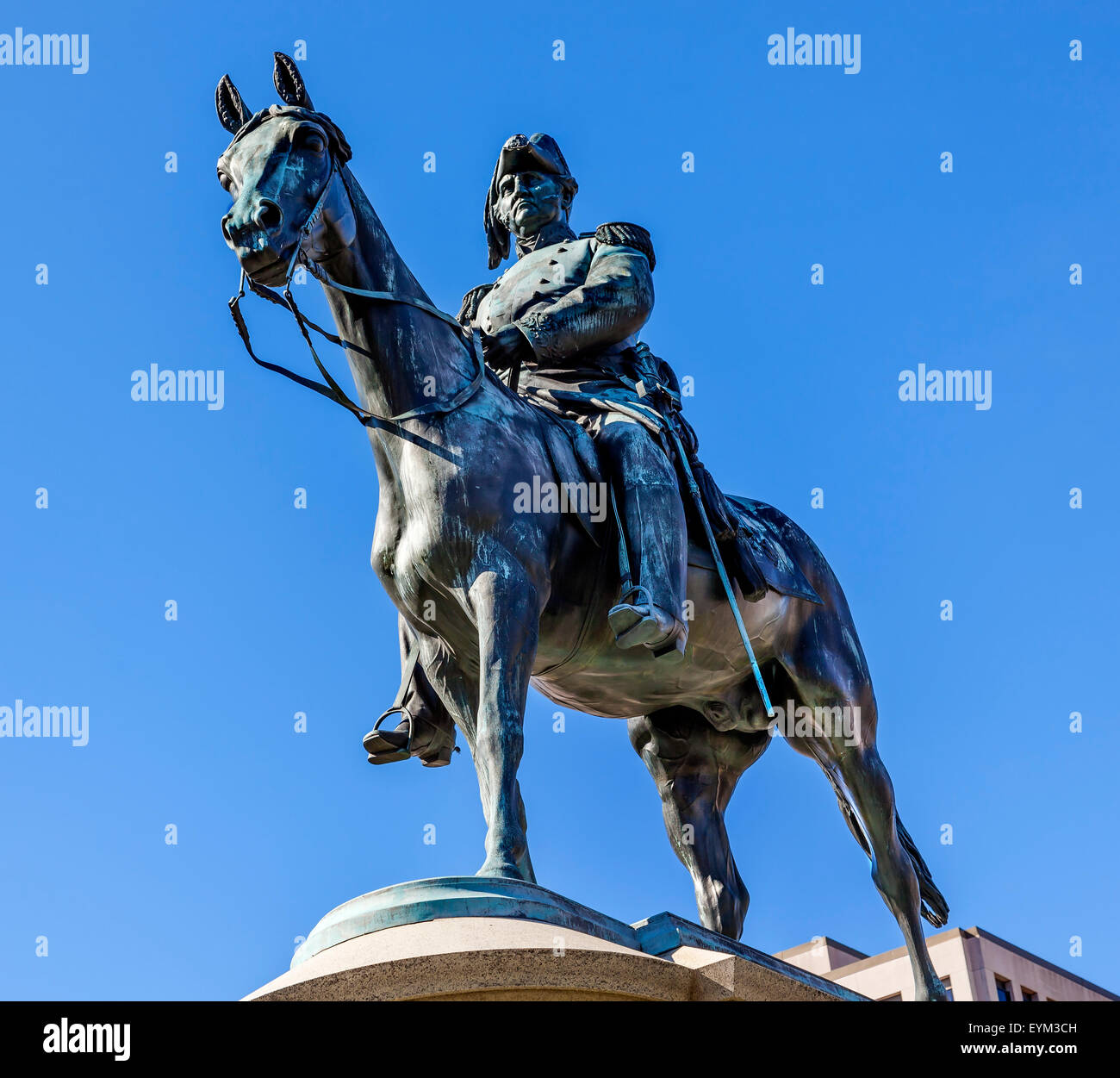 Statue general winfield scott hi-res stock photography and images - Alamy