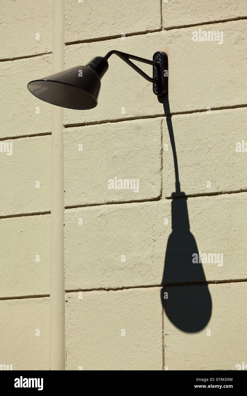 Street lights in village Eppen Stock Photo - Alamy