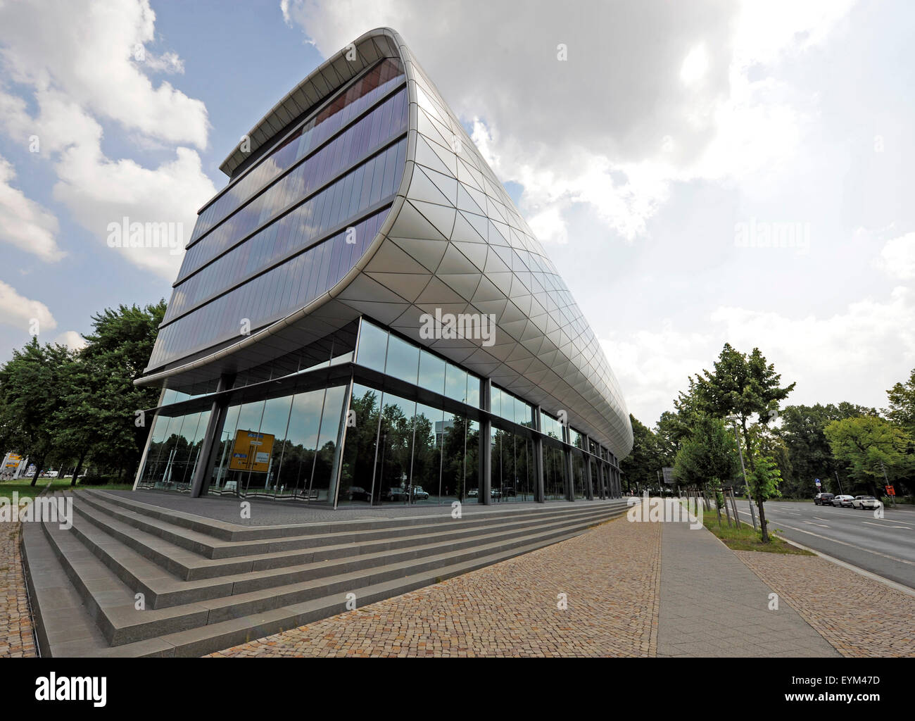 Modern architecture, German national library, formerly German library ...