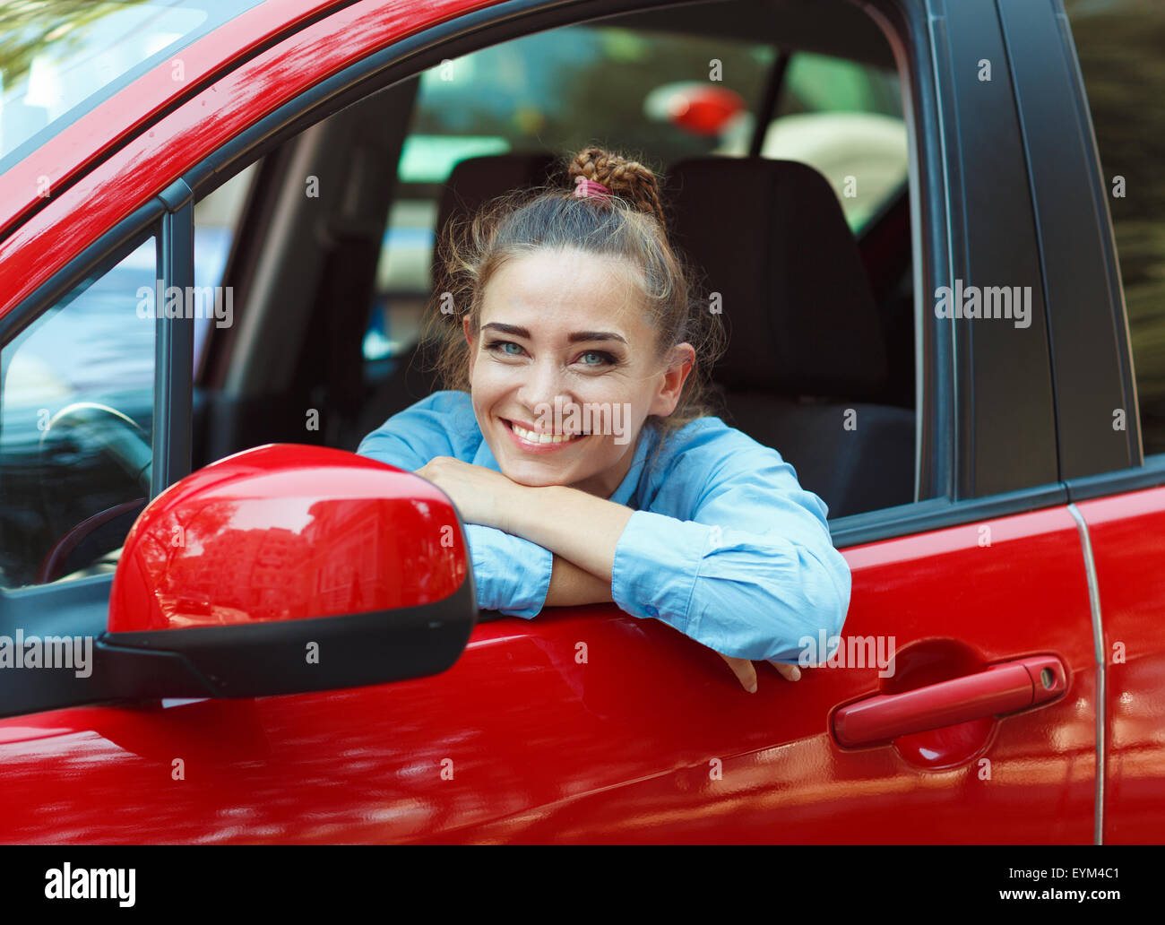 Woman driving test hi-res stock photography and images - Alamy