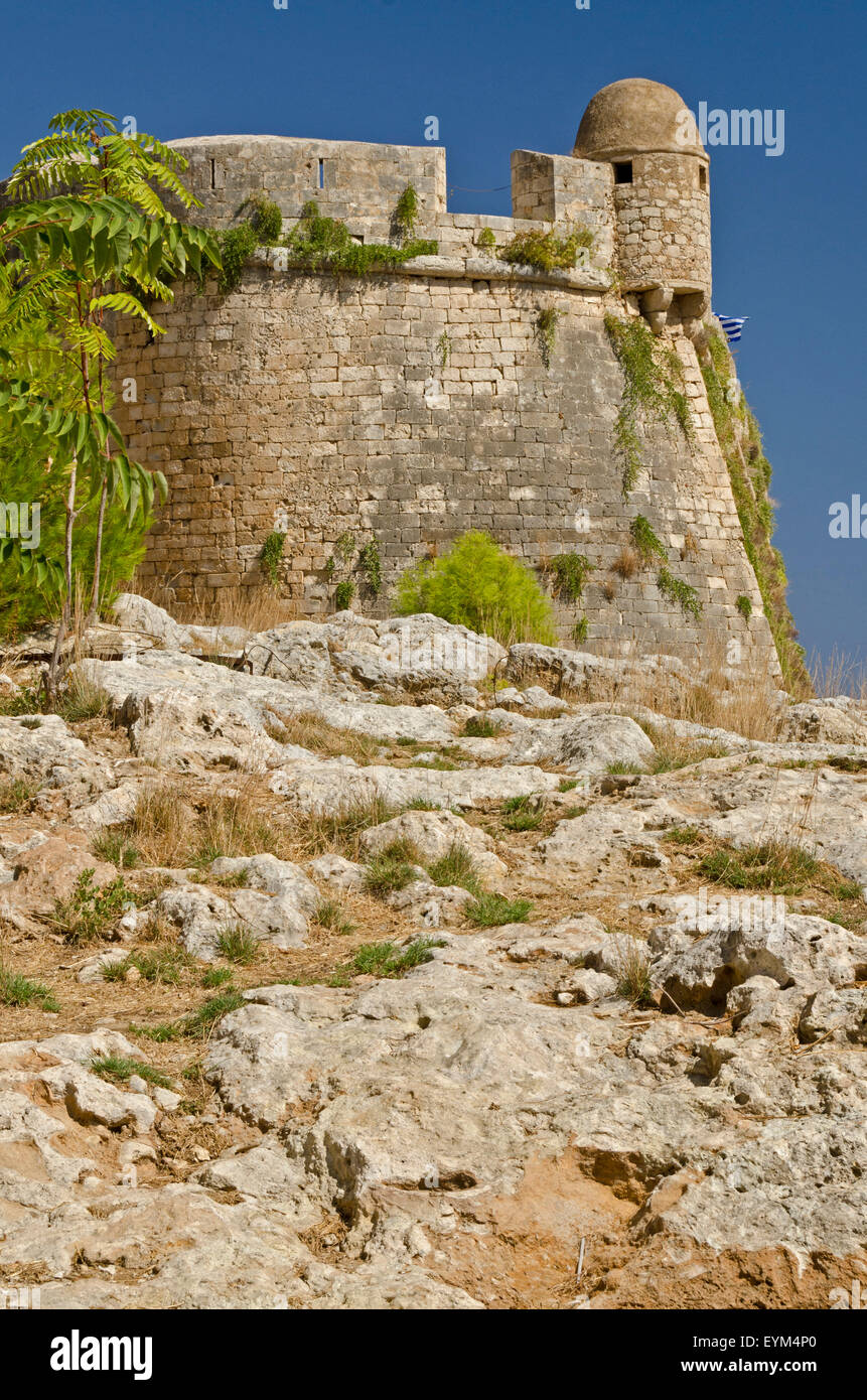 Crete, Fortézza of Réthimno Stock Photo - Alamy