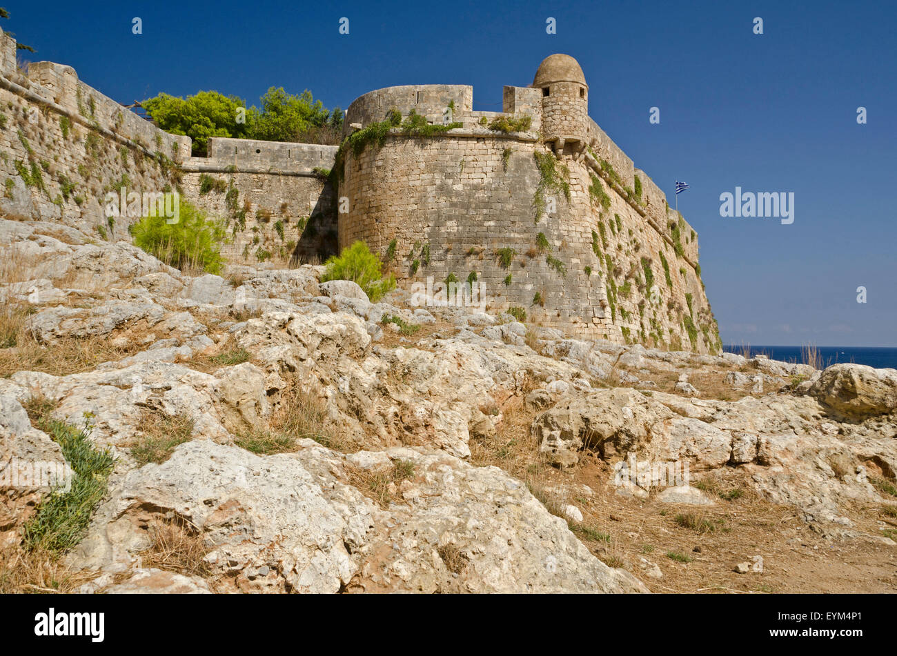 Crete, Fortézza of Réthimno Stock Photo - Alamy