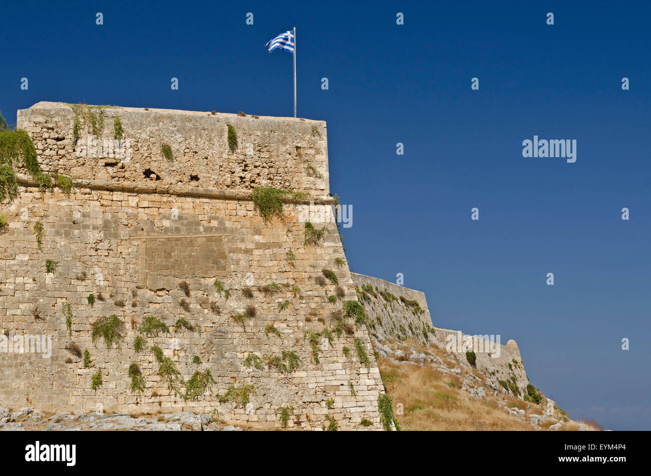 Crete, Fortézza of Réthimno Stock Photo - Alamy