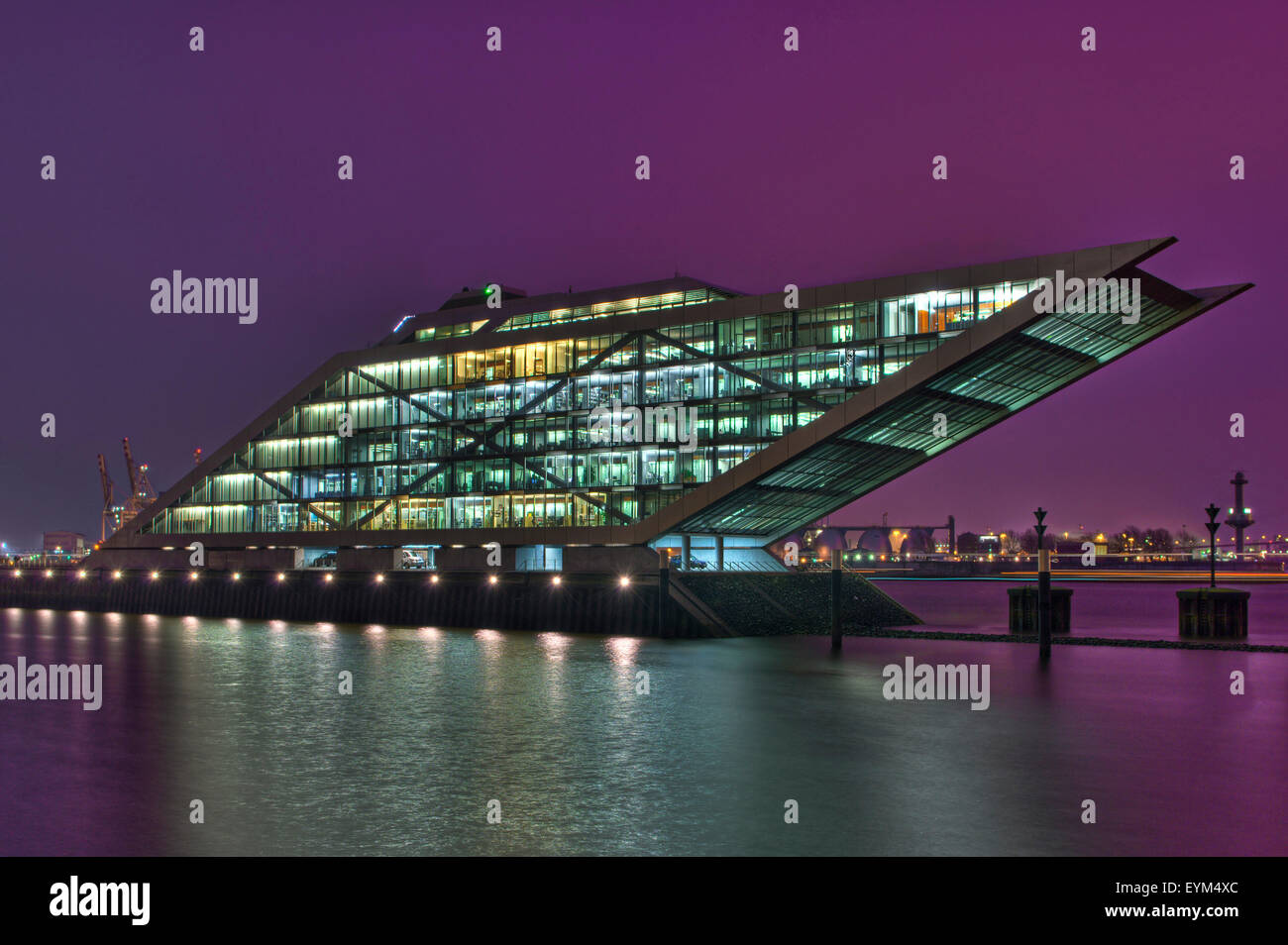 Germany, Hanseatic town Hamburg, Dockland, office building, in the ...