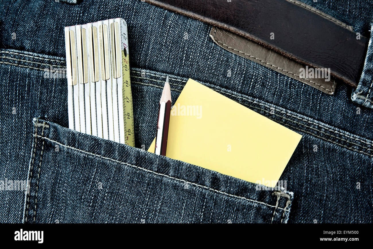 Pocket rule hi-res stock photography and images - Alamy