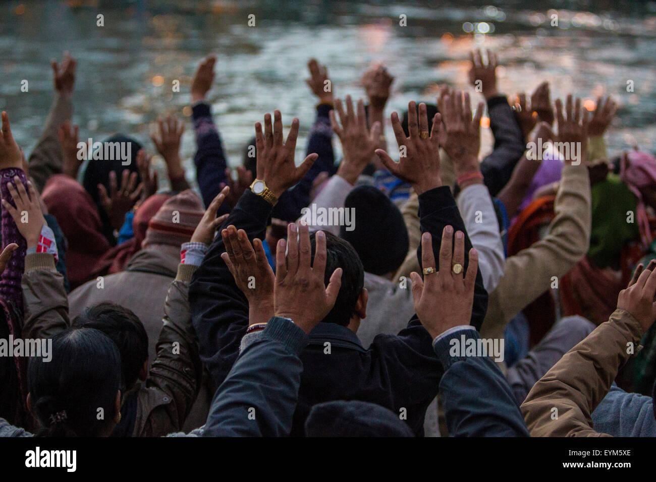 Stretched hands hi-res stock photography and images - Alamy