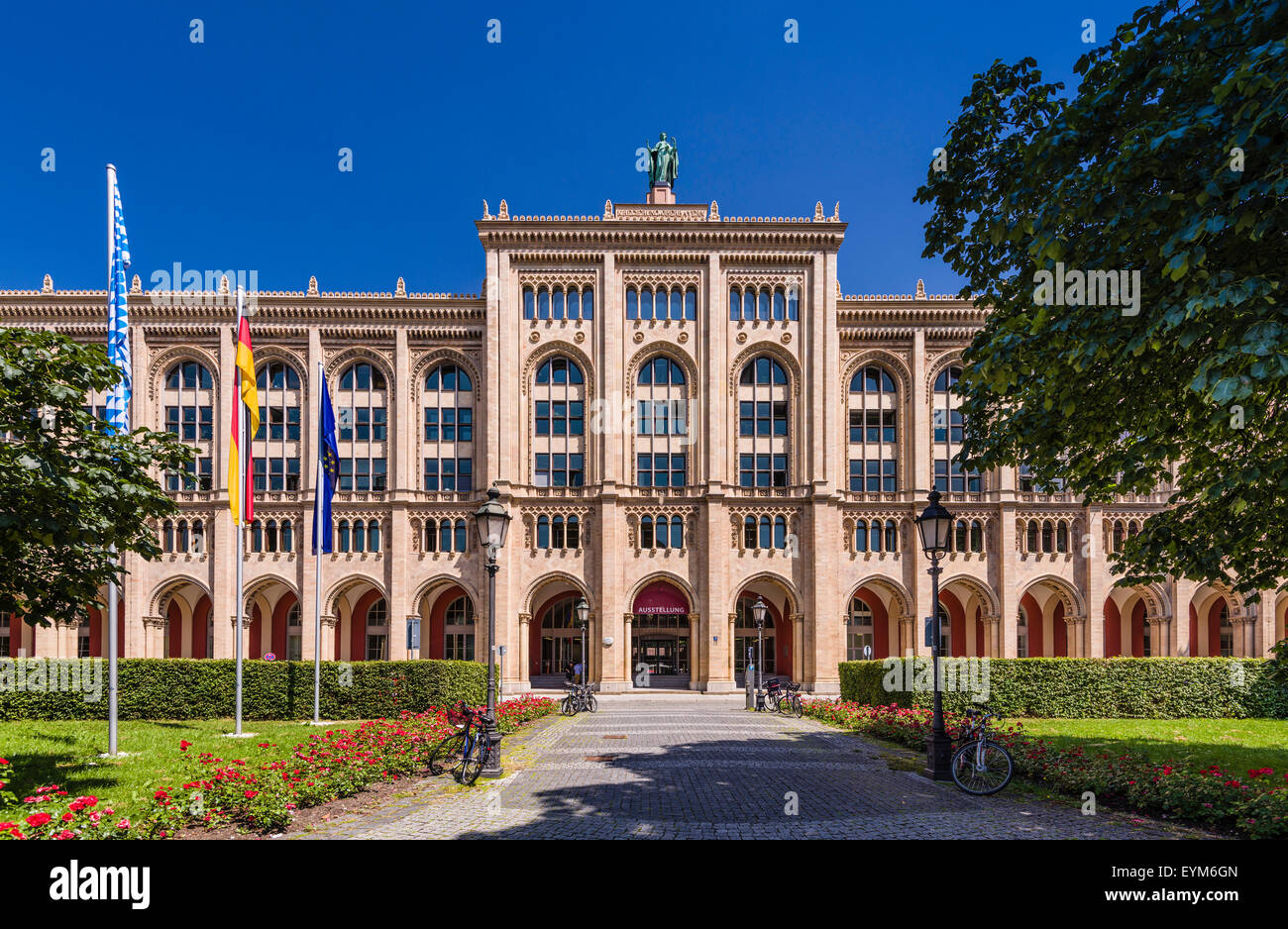 Germany, Bavaria, Upper Bavaria, Munich, Maximilianstrasse (street ...