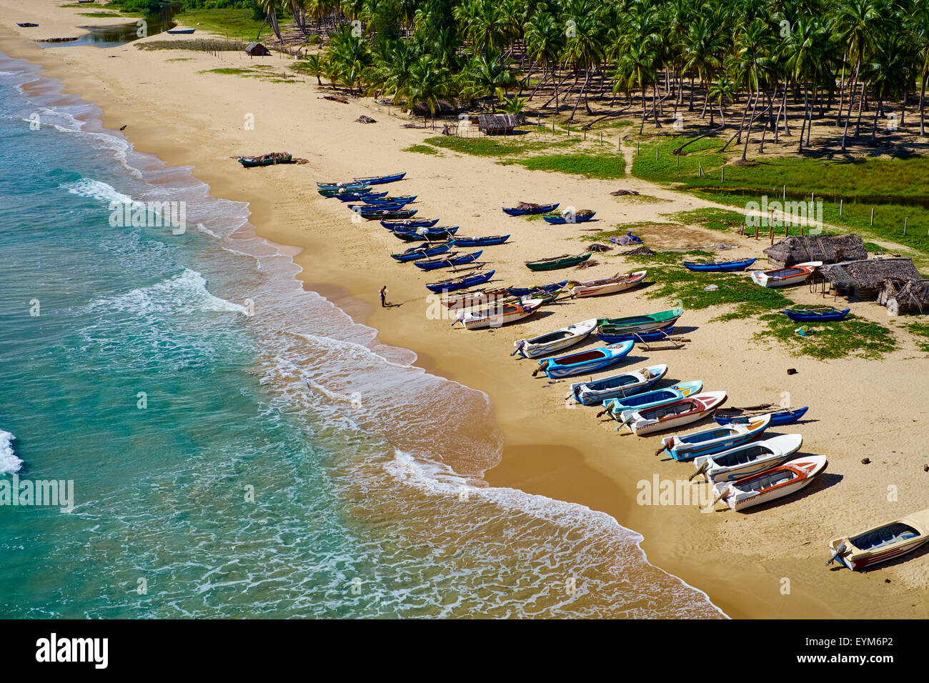 Kalkudah beach aerial hi-res stock photography and images - Alamy