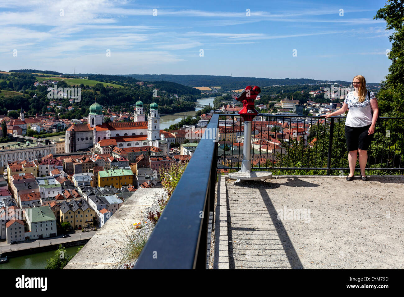 Passau skyline hi-res stock photography and images - Alamy
